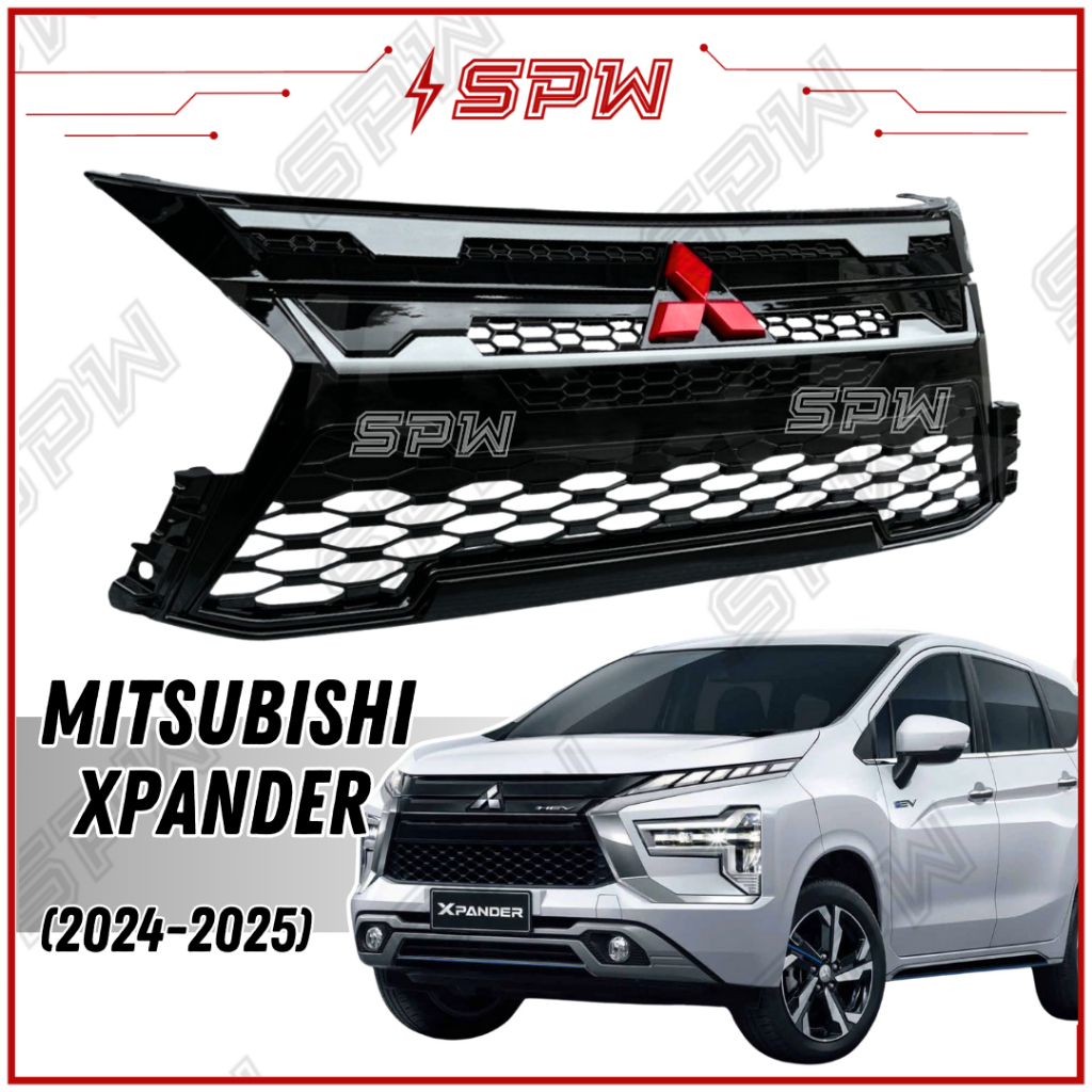 Mitsubishi Xpander Facelift (2024-2025) SPORT Front Grill New X-pander ...