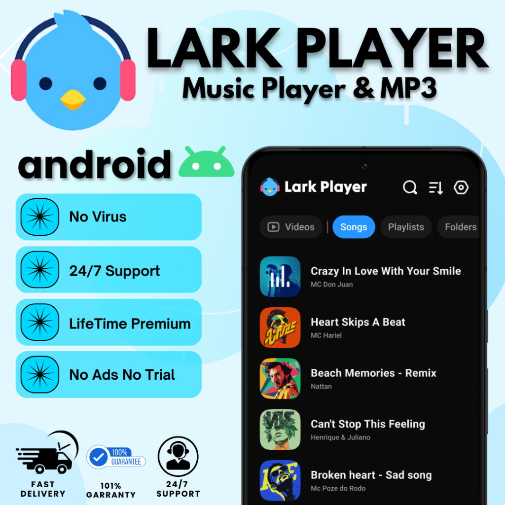 Music Player & MP3 - Lark Player (Premium Unlocked) Latest Version ...