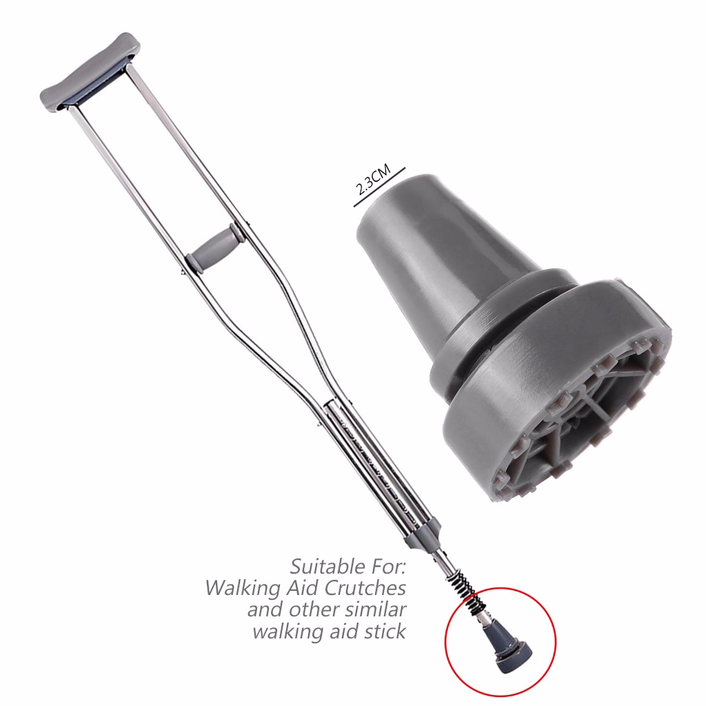 Replacement Crutches Rubber Leg For Walking Stick Walking Aid 1pcs ...