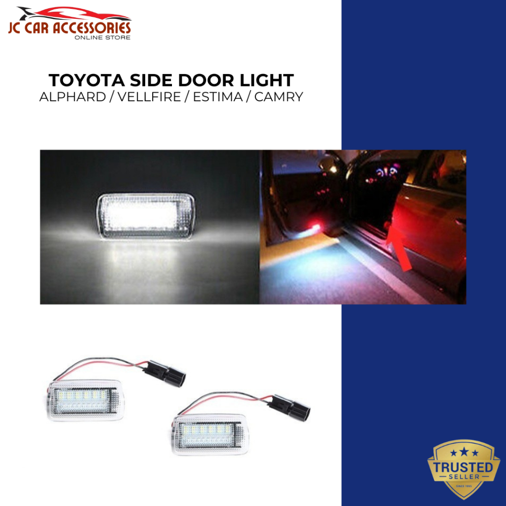 TOYOTA Alphard Vellfire Estima LED Car Door Flash Light AGH30 ACR50 ...
