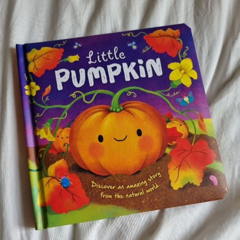 Little Pumpkin (learn about pumpkin life cycle) board book | Shopee ...