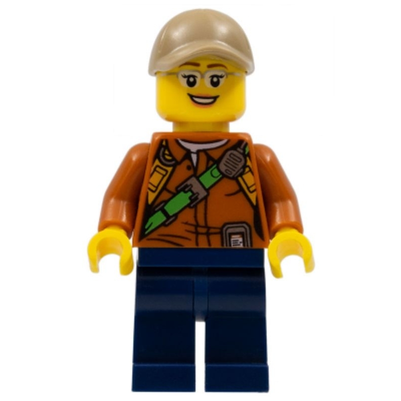 ~ FB ~ Lego City Jungle Explorer Female Minifigure COL308 5004940 ...