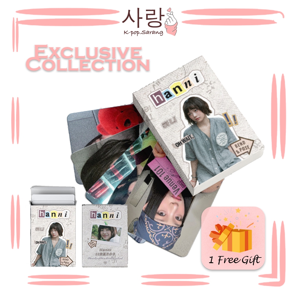 50pcs《NJ - HANNI》Exclusive Holographic Photocards Set Collection Kpop ...