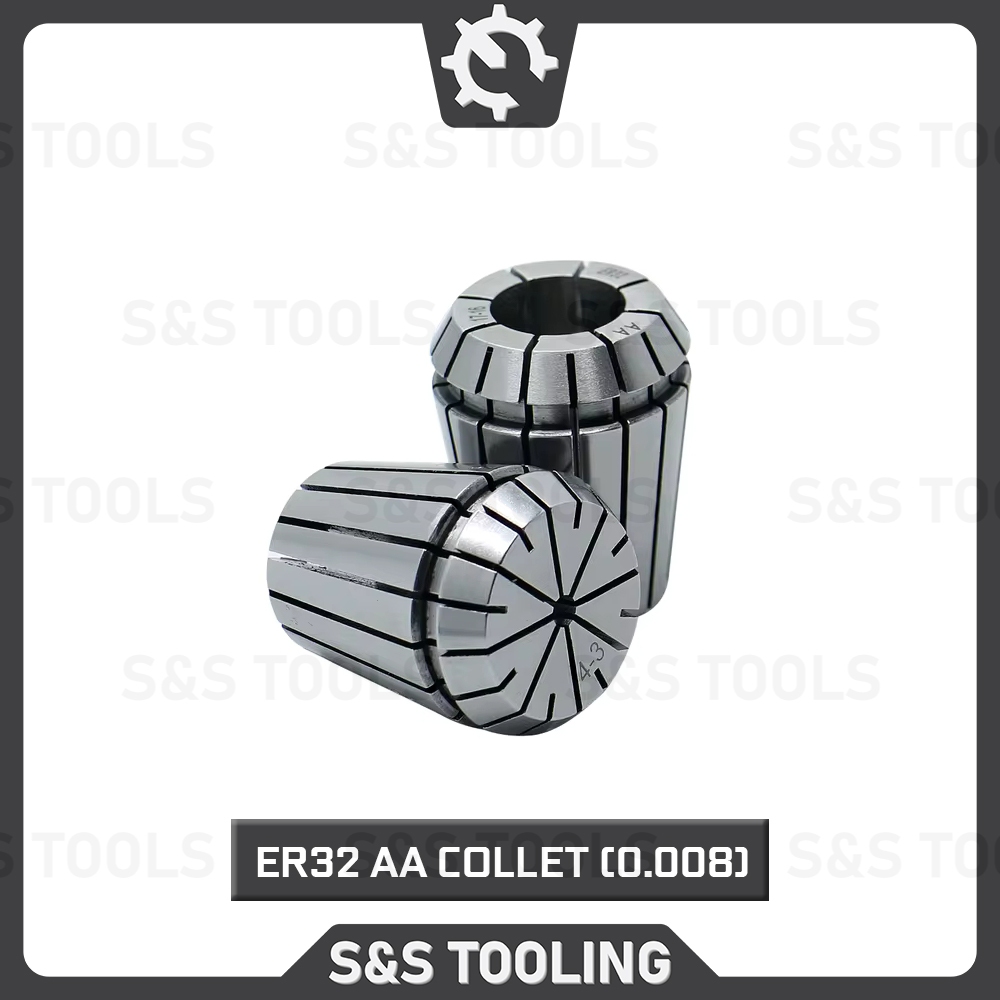 1pc ER32 AA Spring Collet High Precision 0.008mm Engraving Machine Tool ...