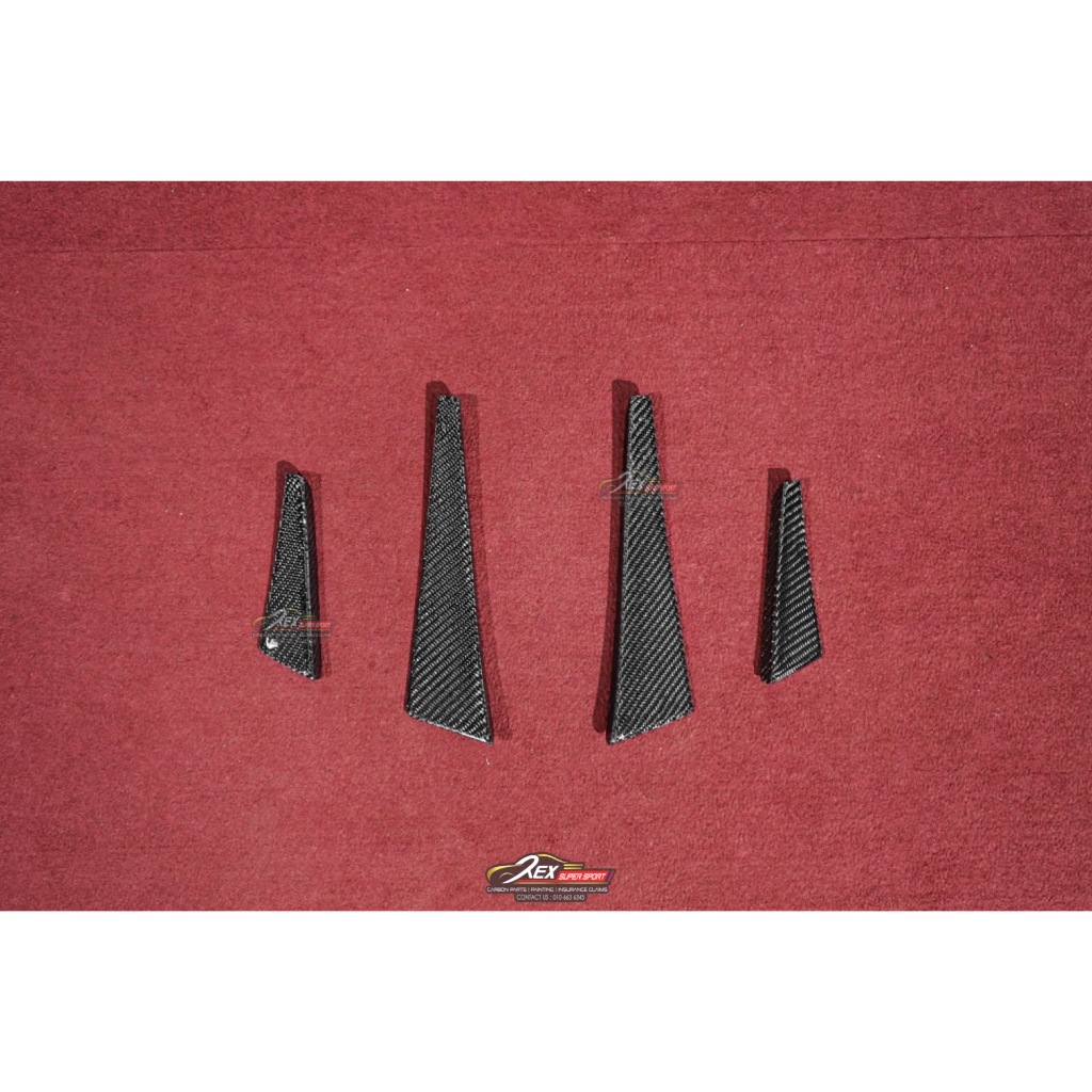 Honda FL5 Type R Civic FE Front Canard VRS Varis Design Real Carbon ...