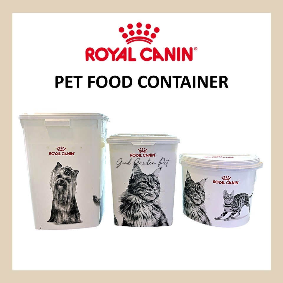 Royal Canin pet food container (limited edition) | Shopee Malaysia