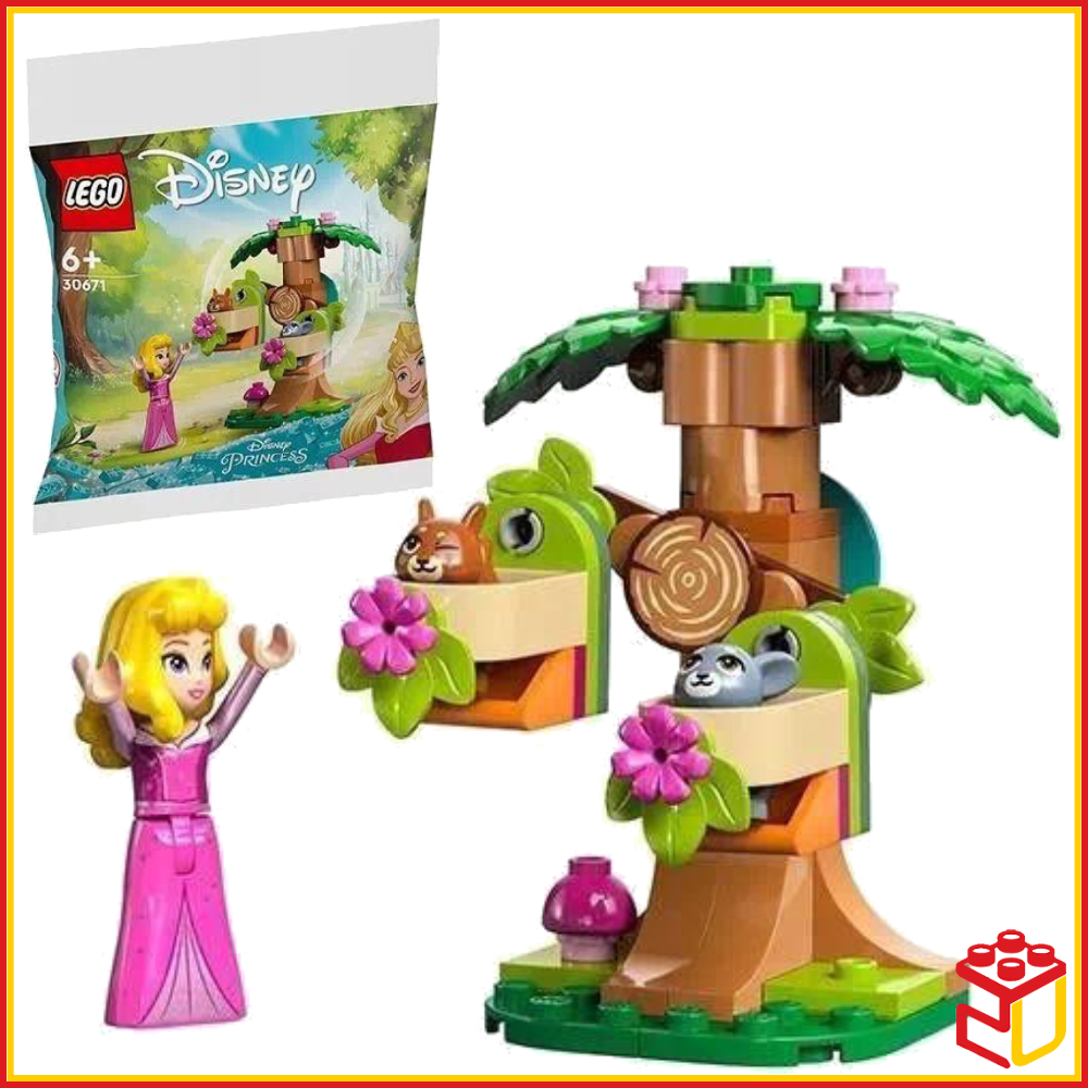 (Ready Stock) 30671 Lego Disney Aurora's Forest Playground & Gift ...