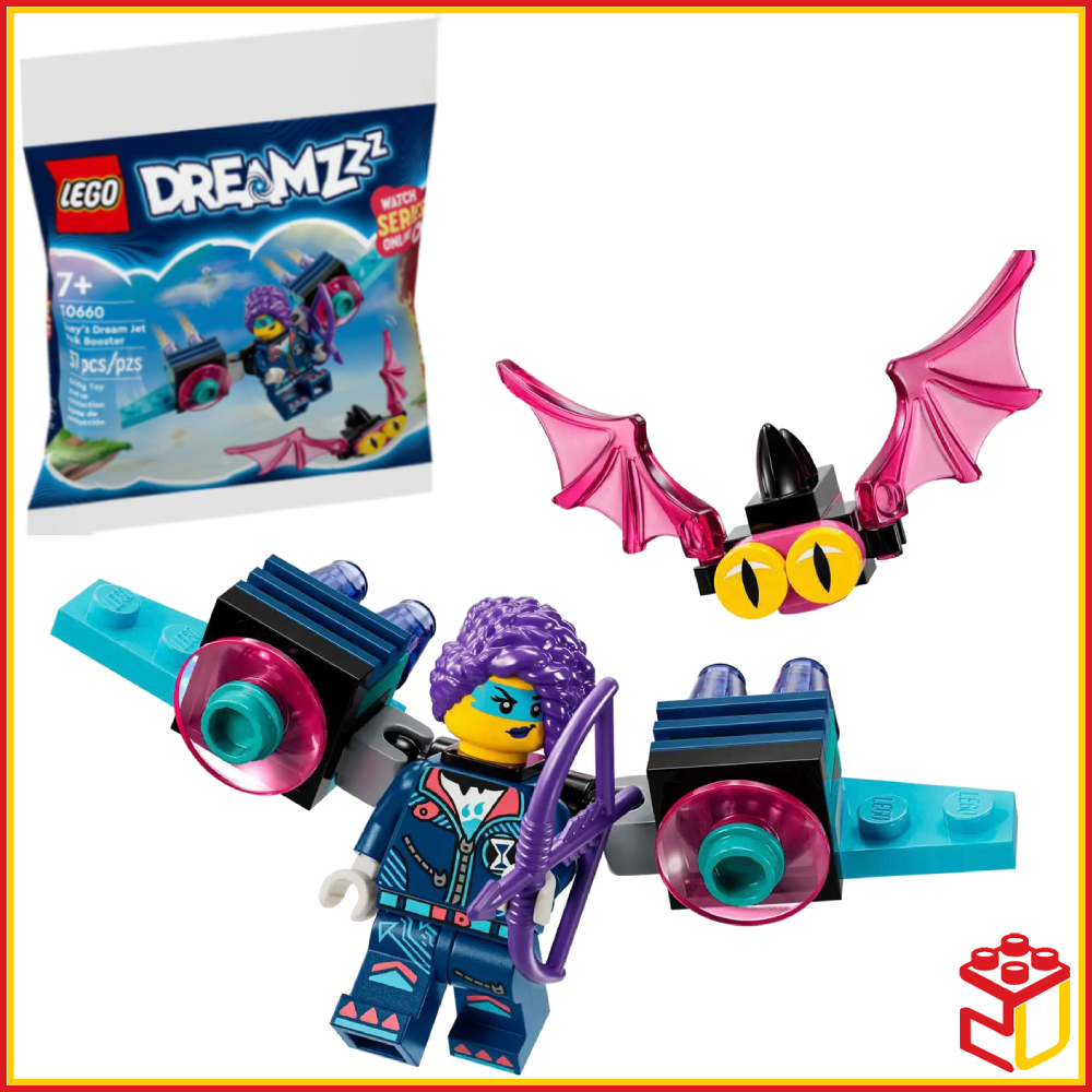 (Ready Stock) 30660 Lego DREAMZzz Zoey's Dream Jet Pack Booster & Z ...