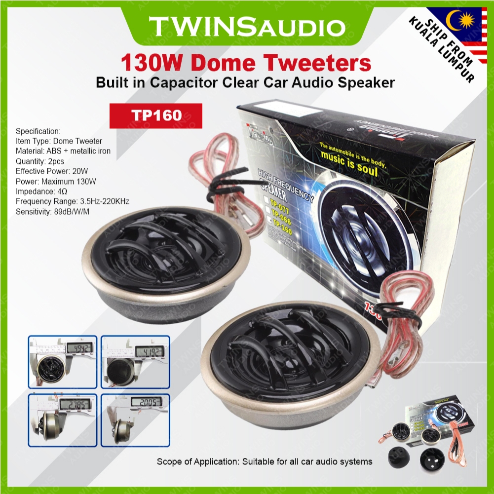 TS-T120 / MA260 / TP160 Balanced Dome Tweeter (Tweeter Murah) | Shopee ...