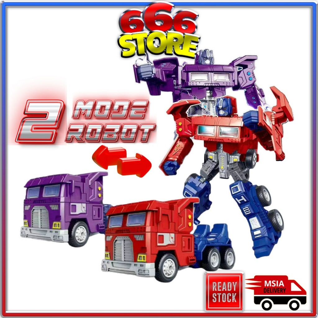 [New Attival] Transformerbot Optimus Prime model car Autobot Model ...