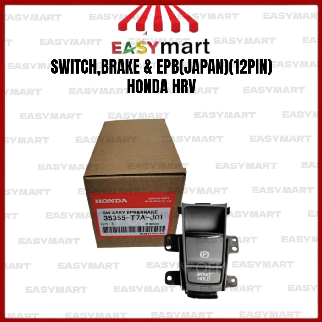 35355-T7A-J01 HONDA GENUINE HRV EPB SWITCH & BRAKE HOLD BUTTON SWITCH ...