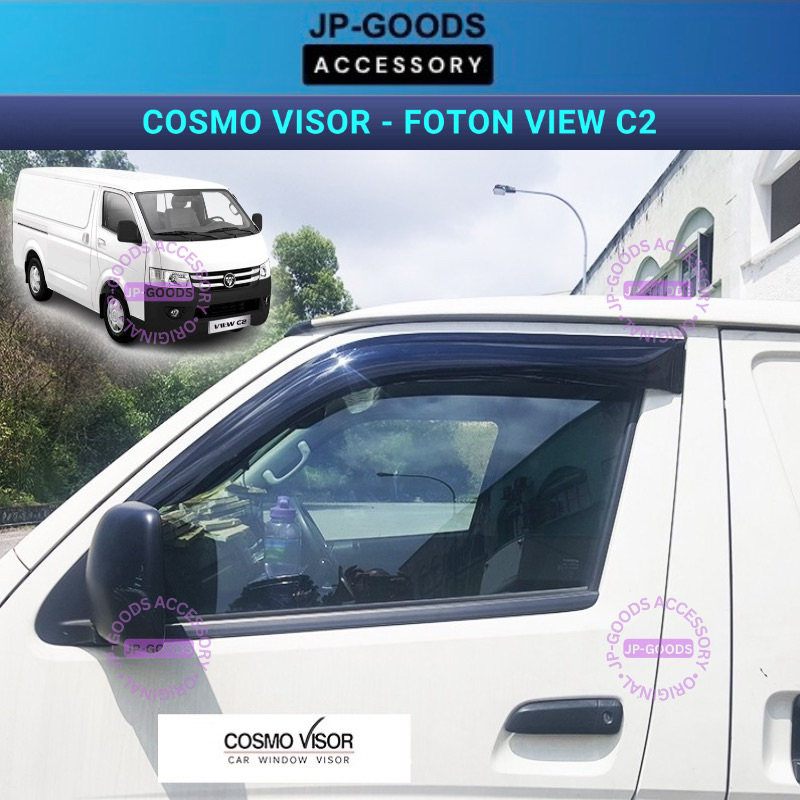 Foton View C2 Van 2014 - Above Door Visor COSMO VISOR ( MADE IN ...
