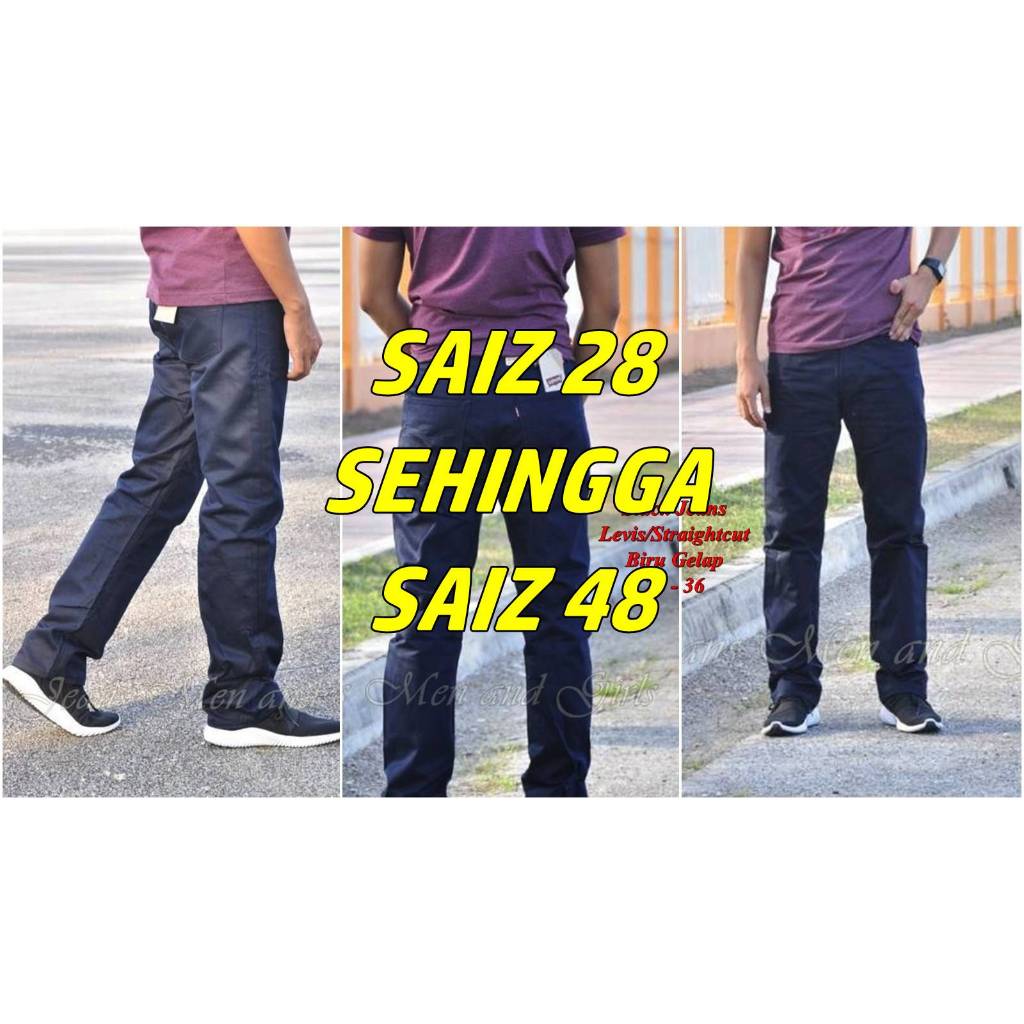 SLACK JEANS CASUAL BERSANTAI | Shopee Malaysia