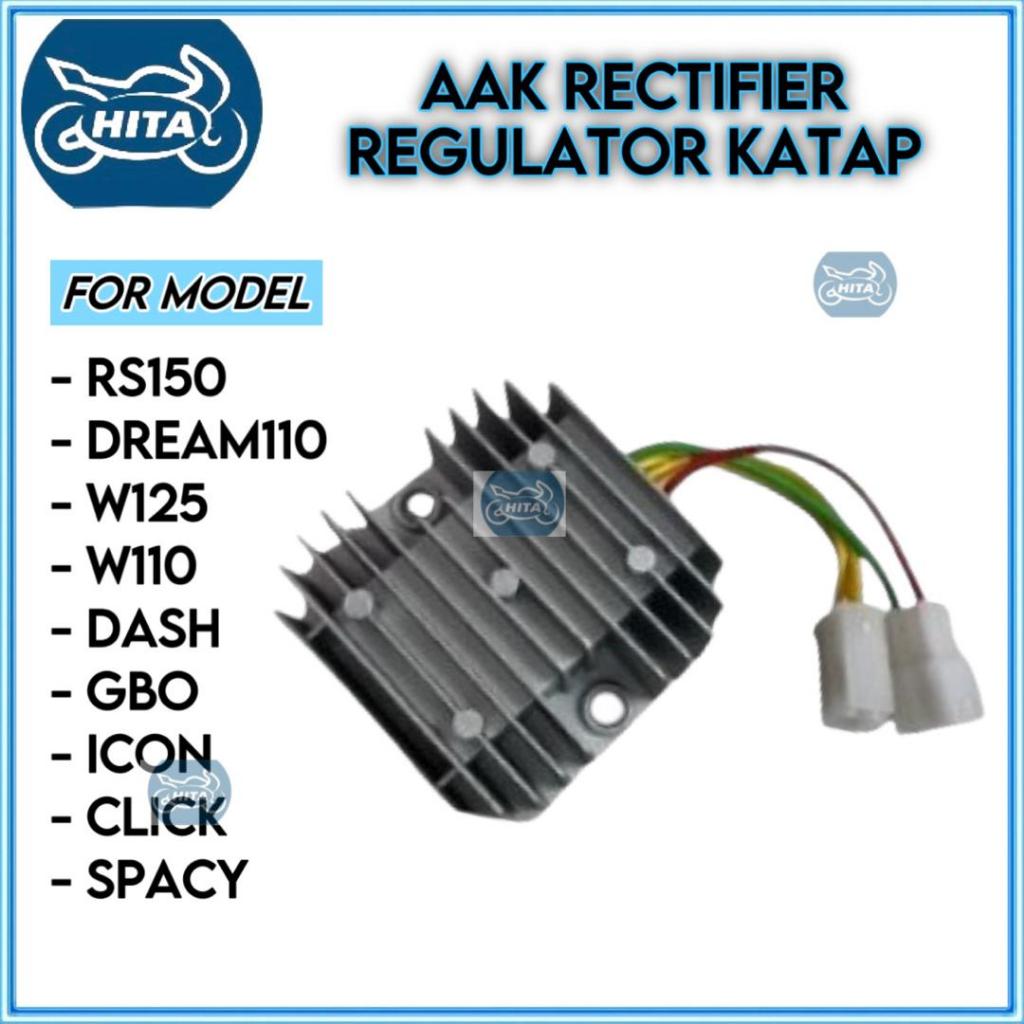 AAK HONDA Rectifier Regulator Katap RS150 DREAM110 W125 W110 DASH GBO ...