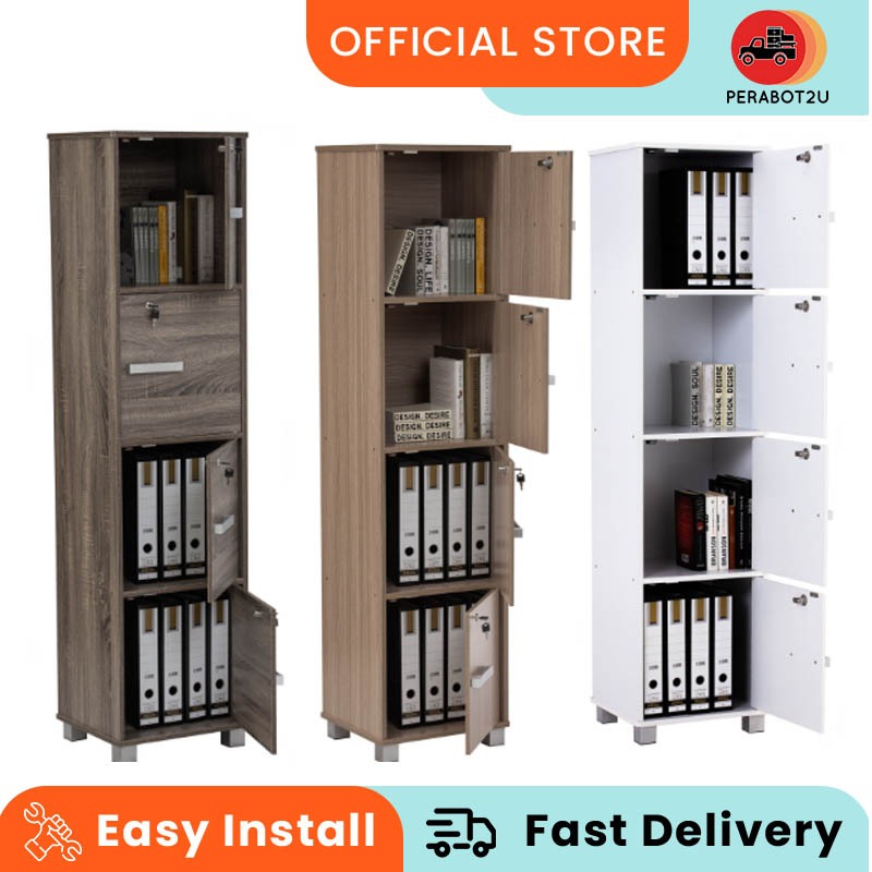 P2U Naomi Almari 4 Pintu Berkunci / 4 Door Storage Box With Lock ...