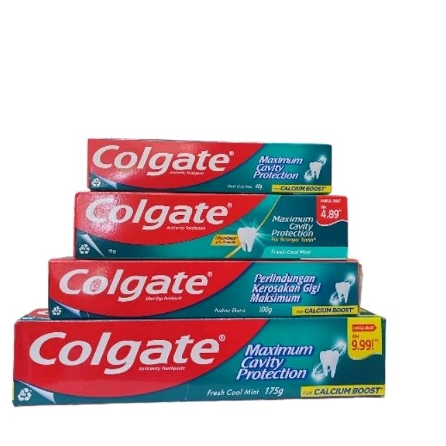 Colgate Anticavity Toothpaste Maximum Cavity Protection Fresh Cool Mint ...