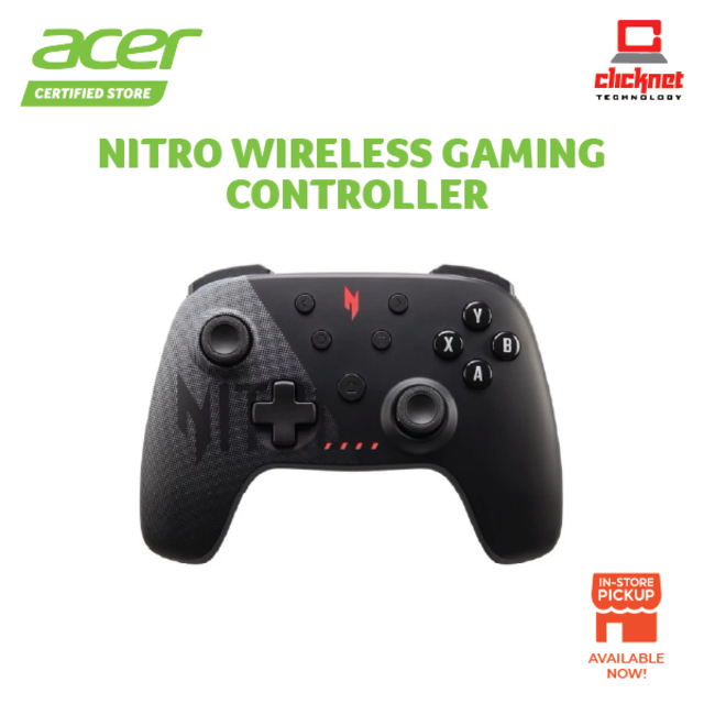 Acer Nitro Wireless Gaming Controller Black (Retail Pack) | Shopee Malaysia