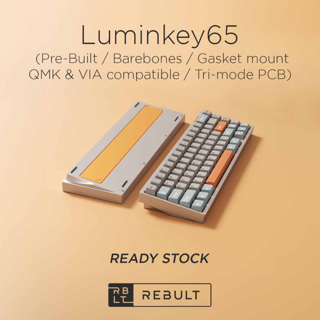 Luminkey65 Mechanical Keyboard (Barebones/Pre-Built) | Shopee Malaysia