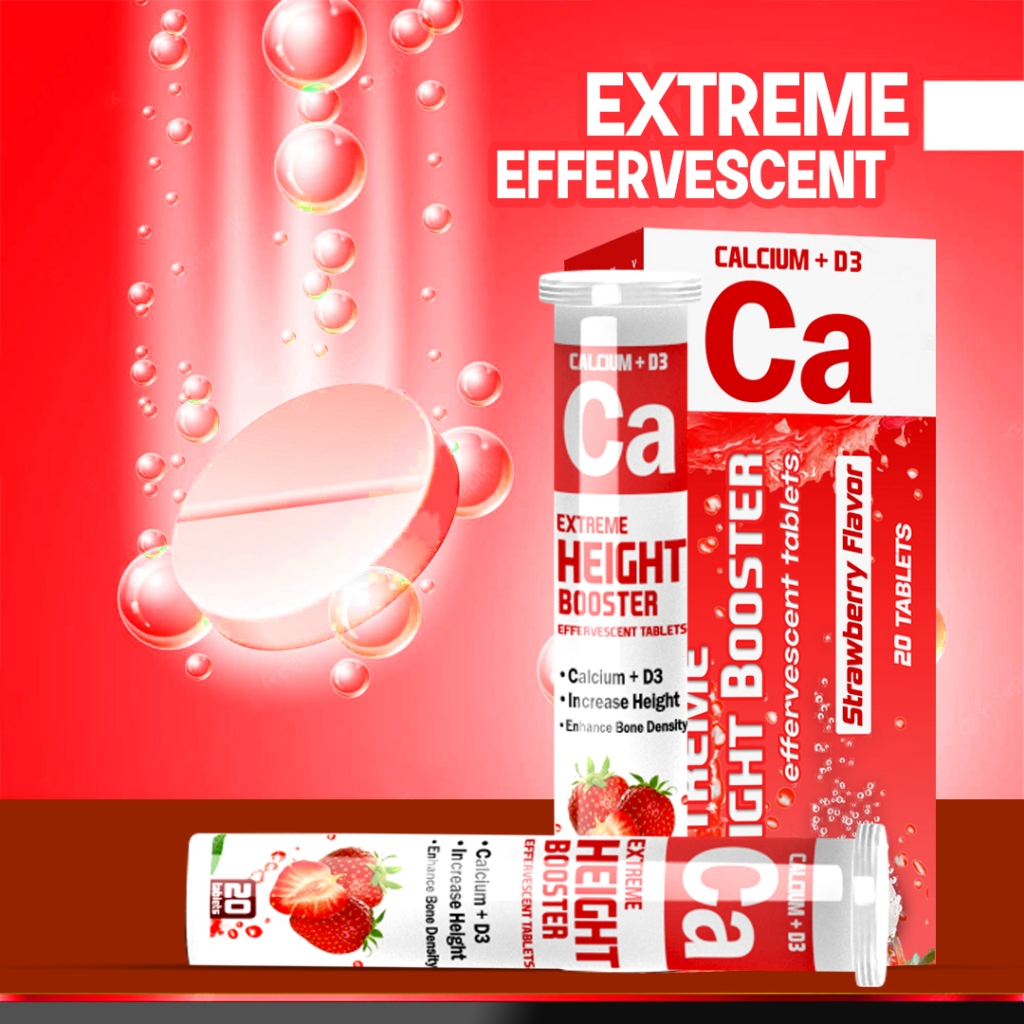 Height Growth Extreme Supplement Bones Support Growth Enhancer for Kids ...