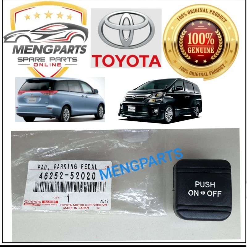 ORIGINAL TOYOTA ESTIMA ACR50 GSR50 ALPHARD & VELLFIRE ANH20 FOOT BRAKE ...