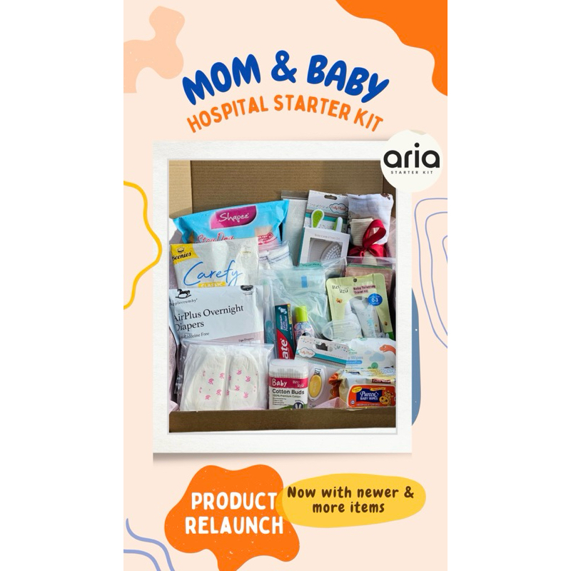 Mom & Baby Hospital Starter Kit (Hospital Maternity Bag) | Shopee Malaysia
