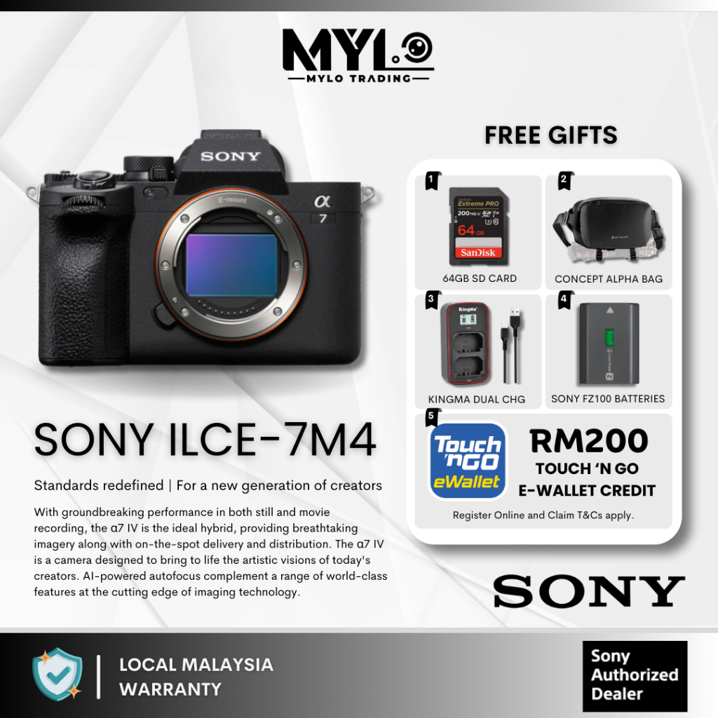 (READY STOCK) - Sony A7IV & A7 IV & A7MKIV & A7MK4 A7 MKIV Hybrid Full ...
