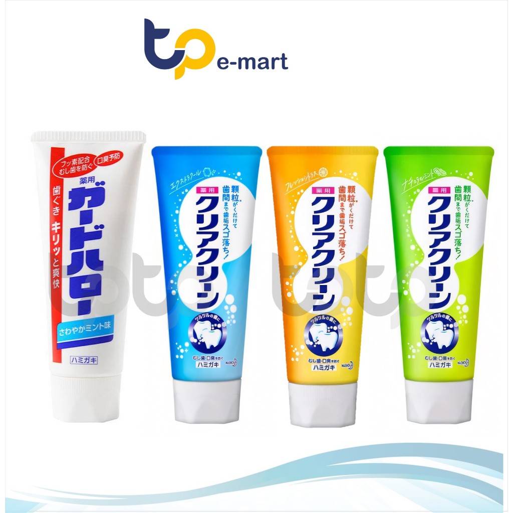 KAO Enzyme Whitening Toothpaste 165g / Particle Toothpaste 120g | Shopee Malaysia