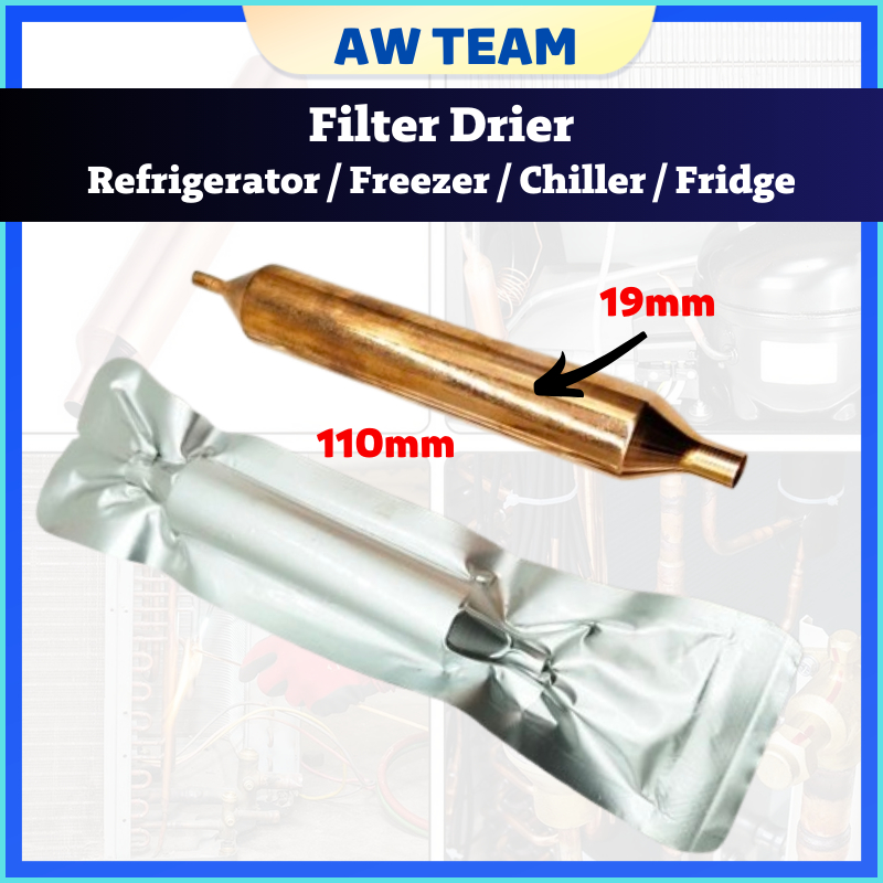 FILTER DRIER Refrigerator Freezer Chiller Fridge Gas Pipe Copper ...