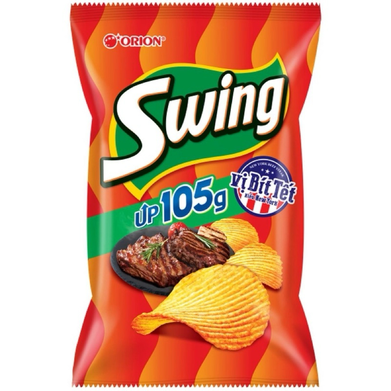 [Exp:7/2025] Orion Swing Potato Snack New York Steak Style 105g ...
