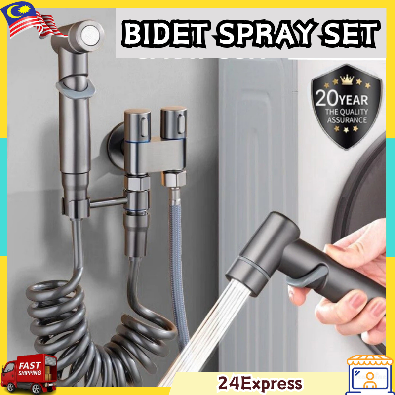 Bidet spray set High-Pressure Bathroom Toilet Bidet Faucet Hand Held ...