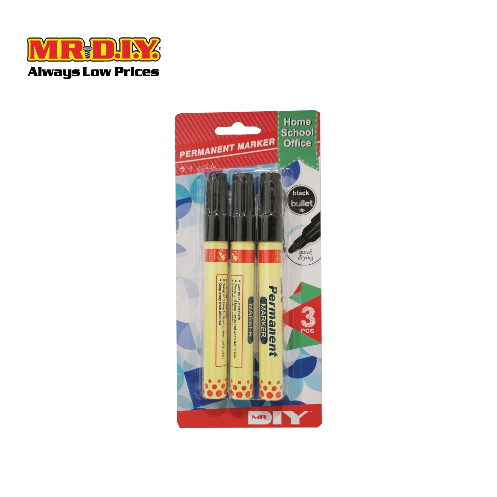 (MR.DIY) Beifa Pemanent Markers | Shopee Malaysia
