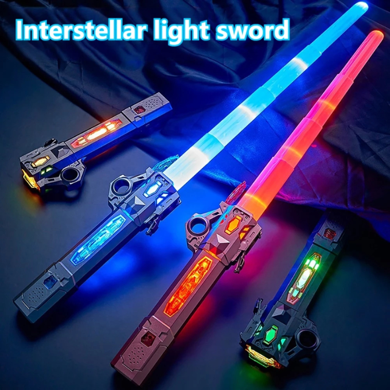 LED Light Up Saber, Lightsaber Sword 7 Colors Changeable with 3 Mode ...