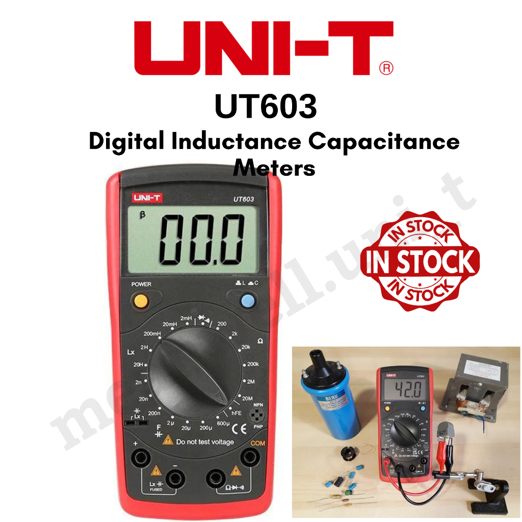 UNI-T UT603 Inductance Capacitance Meter ~Original | Shopee Malaysia