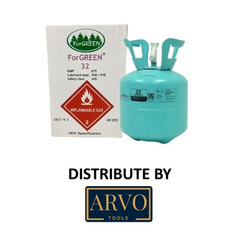 REFRIGERANT GAS FORGREEN R32 (AIRCOND GAS UNTUK AIRCOND) - 3KG/CAN | Shopee Malaysia