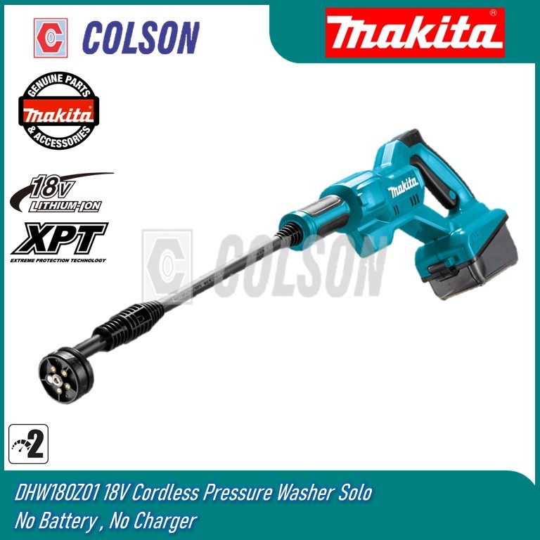 COLSON MAKITA DHW180Z01 18V Cordless Pressure Washer 2.4 MPa Solo | Shopee Malaysia