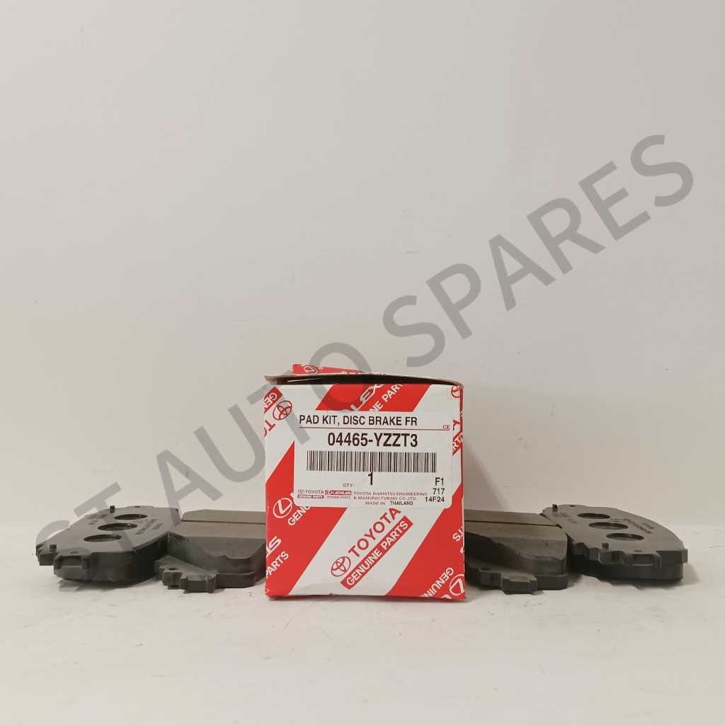 Toyota Front Brake Pad 04465-YZZT3 Vios Yaris NCP93 NCP150 NSP151 G S ...