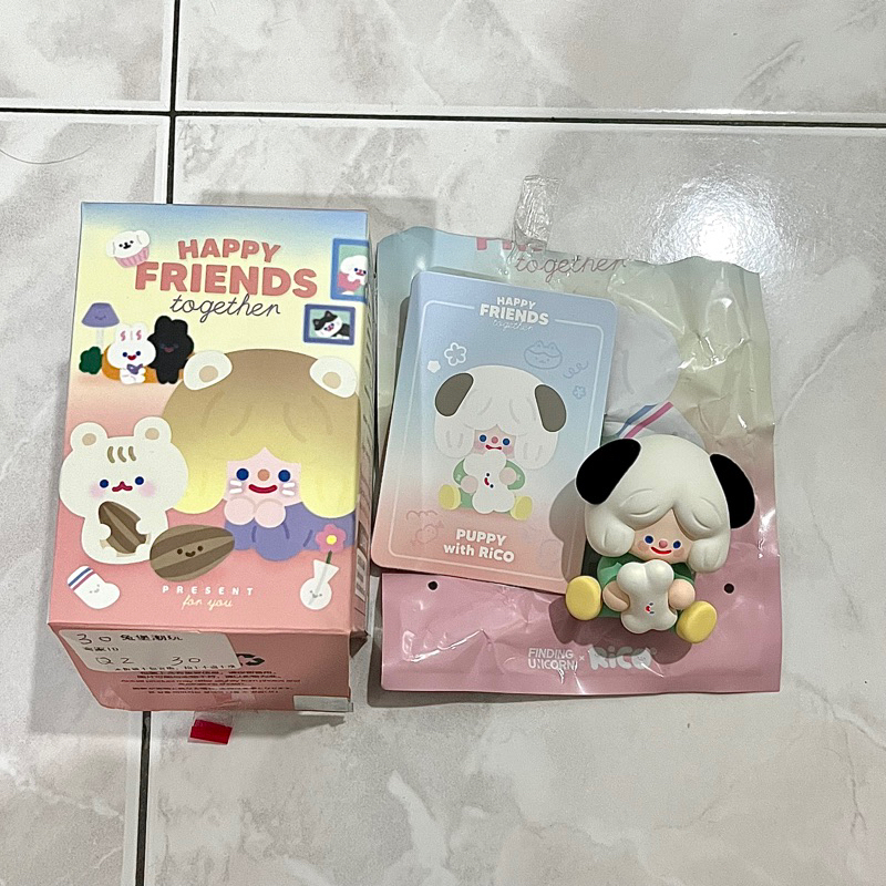 现货 Finding Unicorn RiCO Happy Friends Together Pet Animals Figure ...