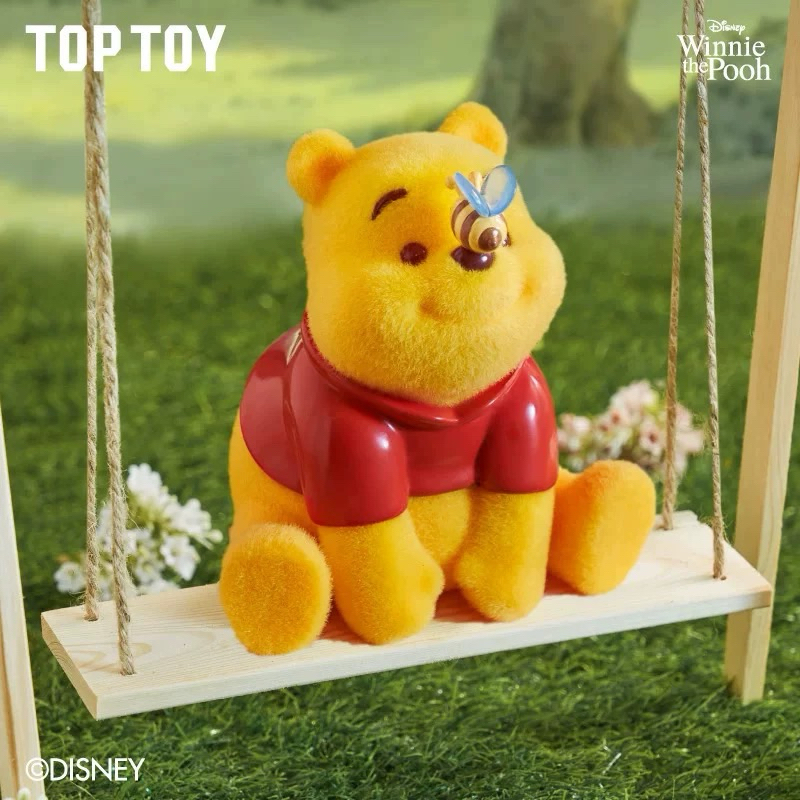 【TOPTOY】WinnieThePooh Happy Everyday Series Blind Box Flocked Figurine ...