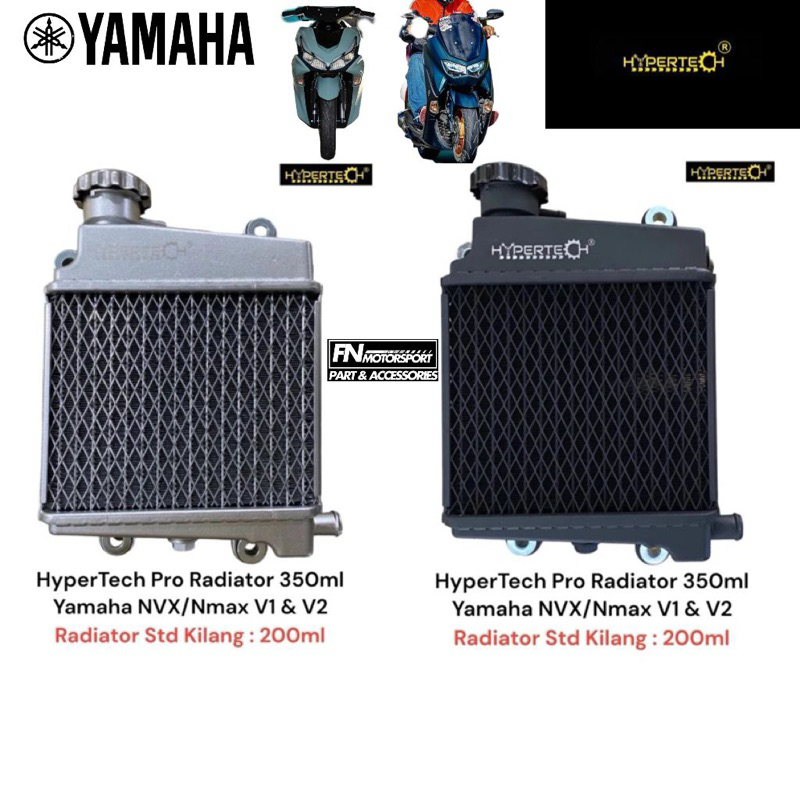NVX V1 V2 NMAX V2 HYPERTECH PRO RADIATOR DOUBLE LAYER 350ML KHAS FOR ...