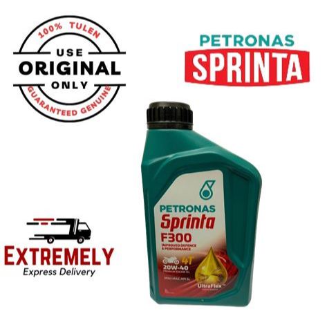PETRONAS Sprinta F300 20W-40 Engine Oil Minyak Enjin Moto 20W 40 ...