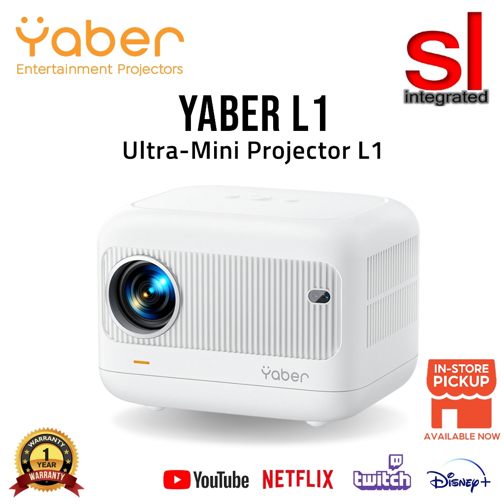 YABER L1 Luminary Compact HD Home Cinema Projector | Shopee Malaysia