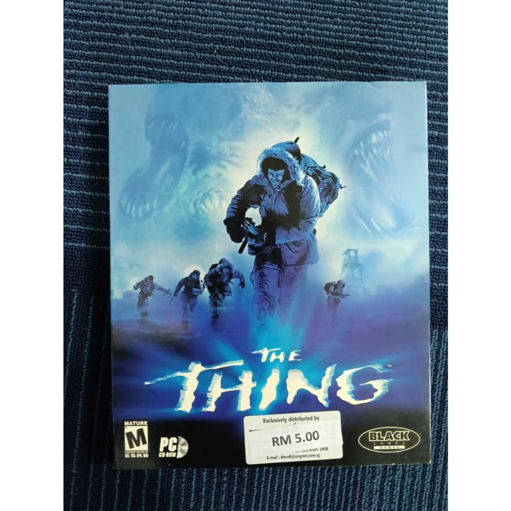PC Game The Thing Disc (CD Game) | Shopee Malaysia