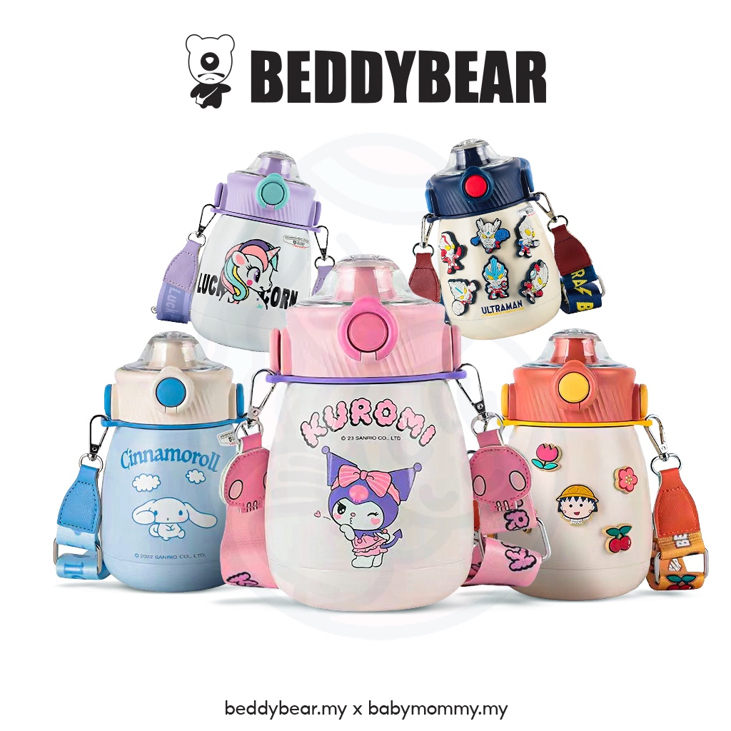 🇲🇾 Thermos Beddybear Bottle Thermal Kids Flasks Stainless Steel Bottle ...