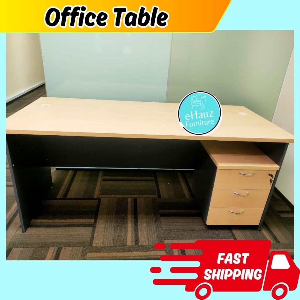 eHauz 5 FT WOODEN OFFICE TABLE | WRITING TABLE| RECTANGULAR Table ...