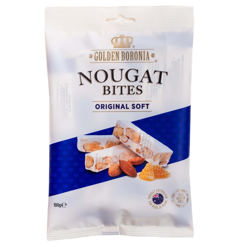 Golden Boronia Nougat Bites, Original Soft, 100g (Assorted) | Shopee ...