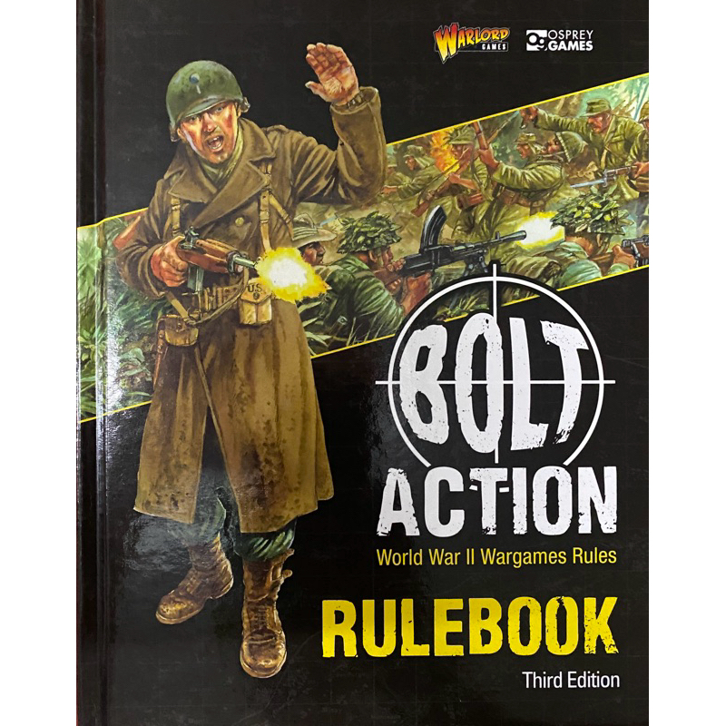 Bolt Action 3rd Edition rulebook. WW2 tabletop rules (FREE Miniature ...