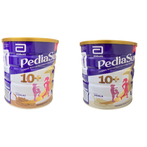 PEDIASURE 10+ CHOCLATE/VANILLA 850G (10-15 YEARS) | Shopee Malaysia