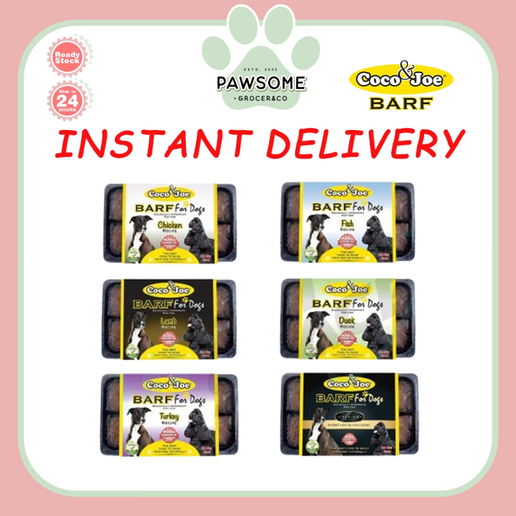 **INSTANT DELIVERY**COCO & JOE Barf Raw Food For Dogs ( 300g and 1kg ...