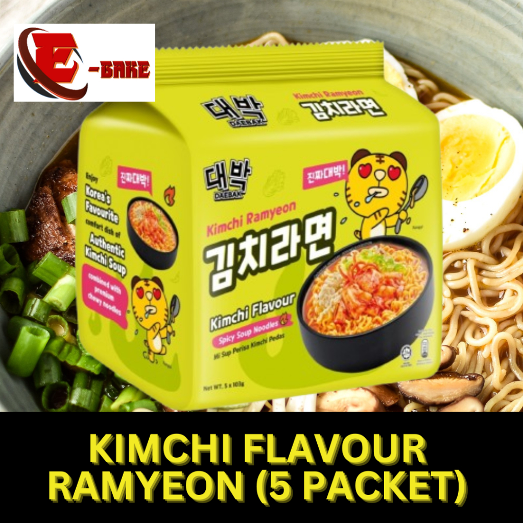PERISA KIMCHI MAMEE DAEBAK (5 PAKET) | Shopee Malaysia