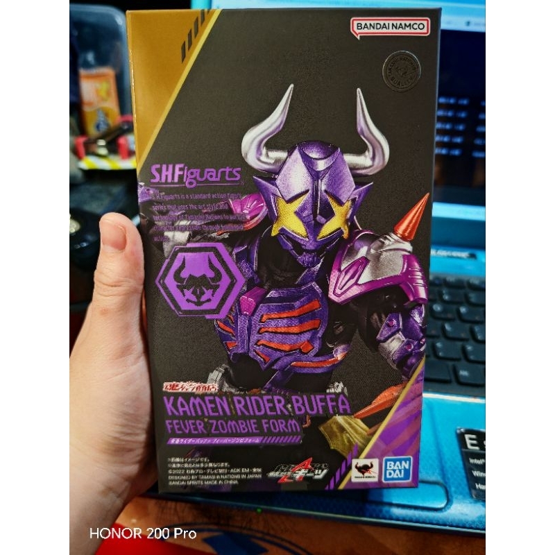 BANDAI S.H.Figuarts KAMEN RIDER BUFFA FEVER ZOMBIE FORM | Shopee Malaysia
